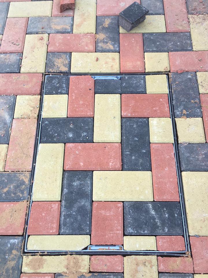 Bespoke Coloured Block Driveway