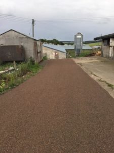 Farm Yard Preparation, Tarmac Binder and Surface Dressing