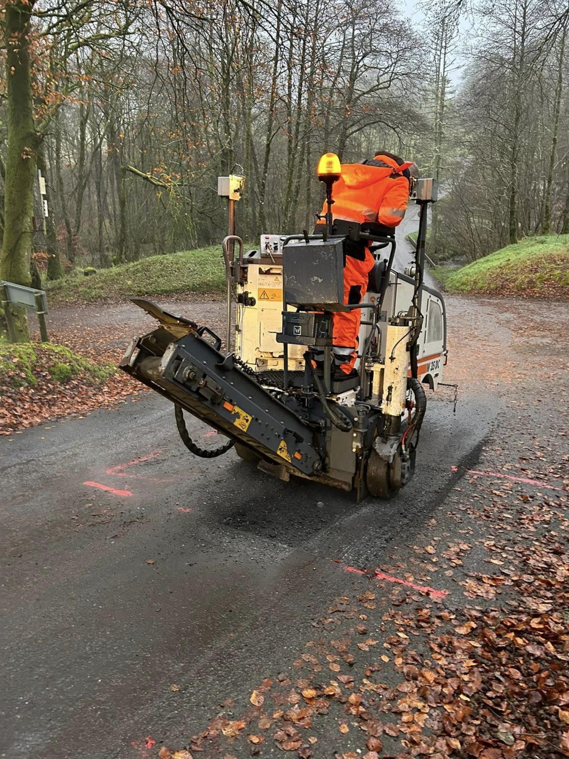 Road Planing Contractor Scotland