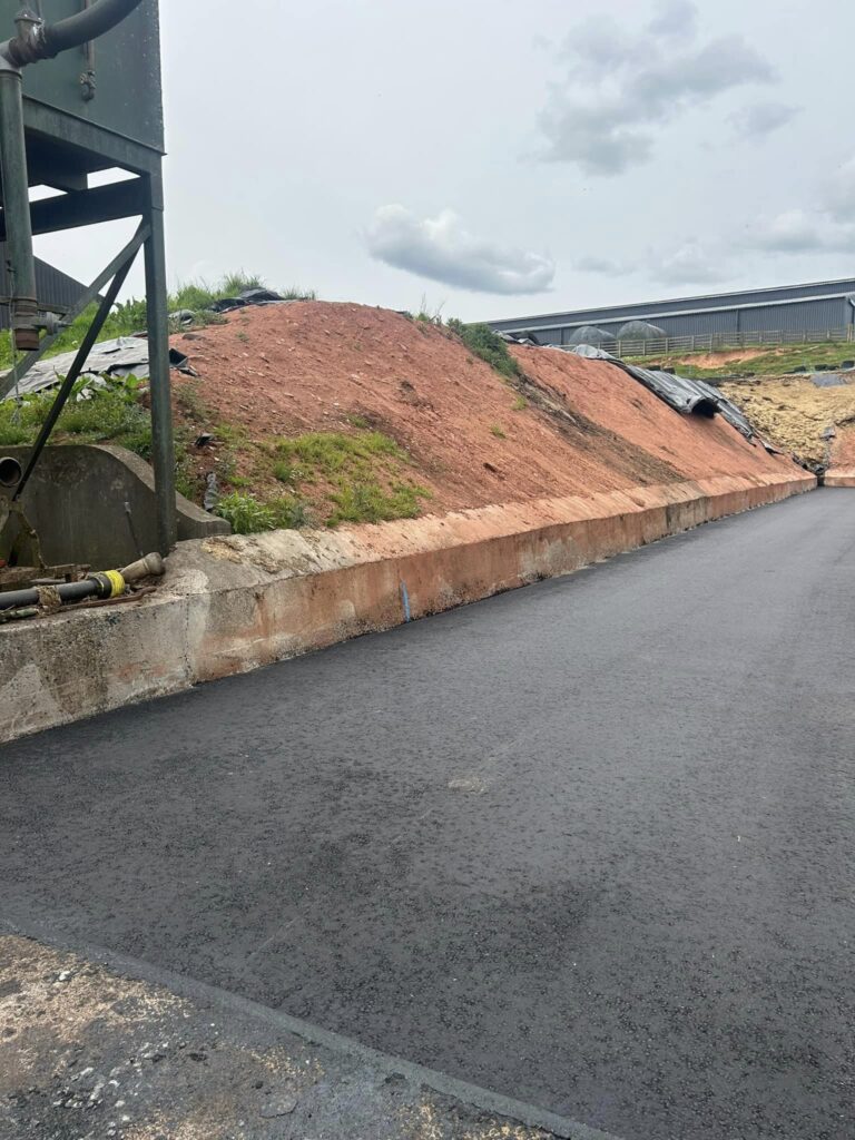Silage Clamp Resurfacing - Duns, Borders