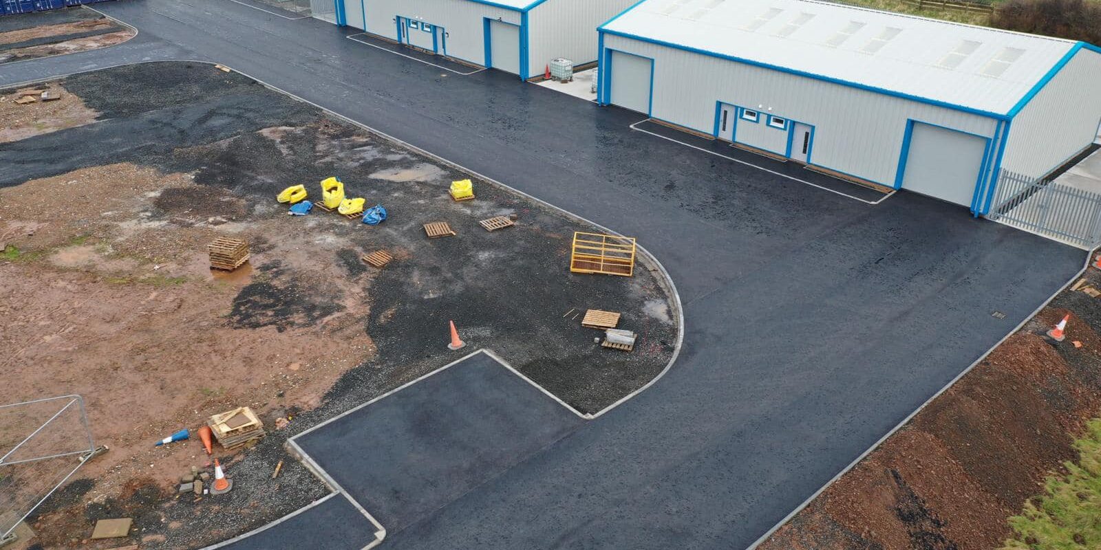 Industrial Unit Tarmac Resurfacing - Berwick-Upon-Tweed