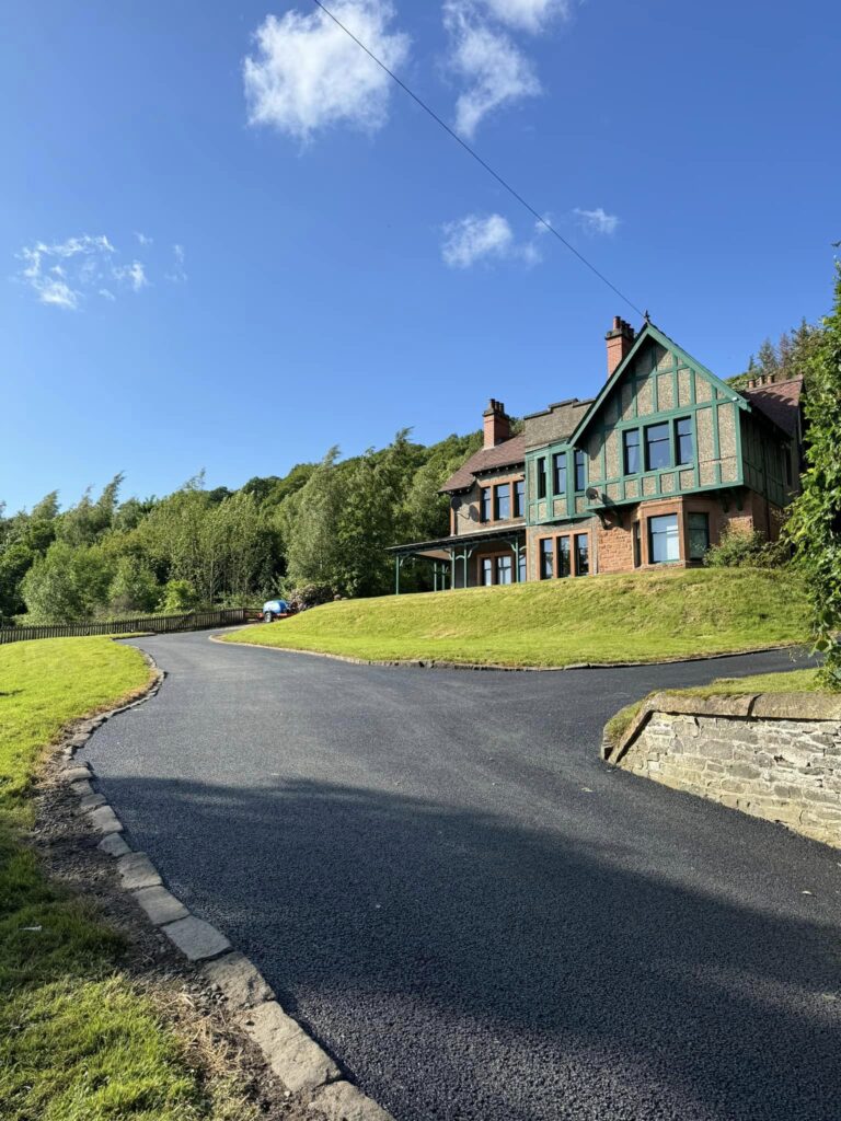 Galashiels Surface Works, New Levels, Stone Mastic Asphalt