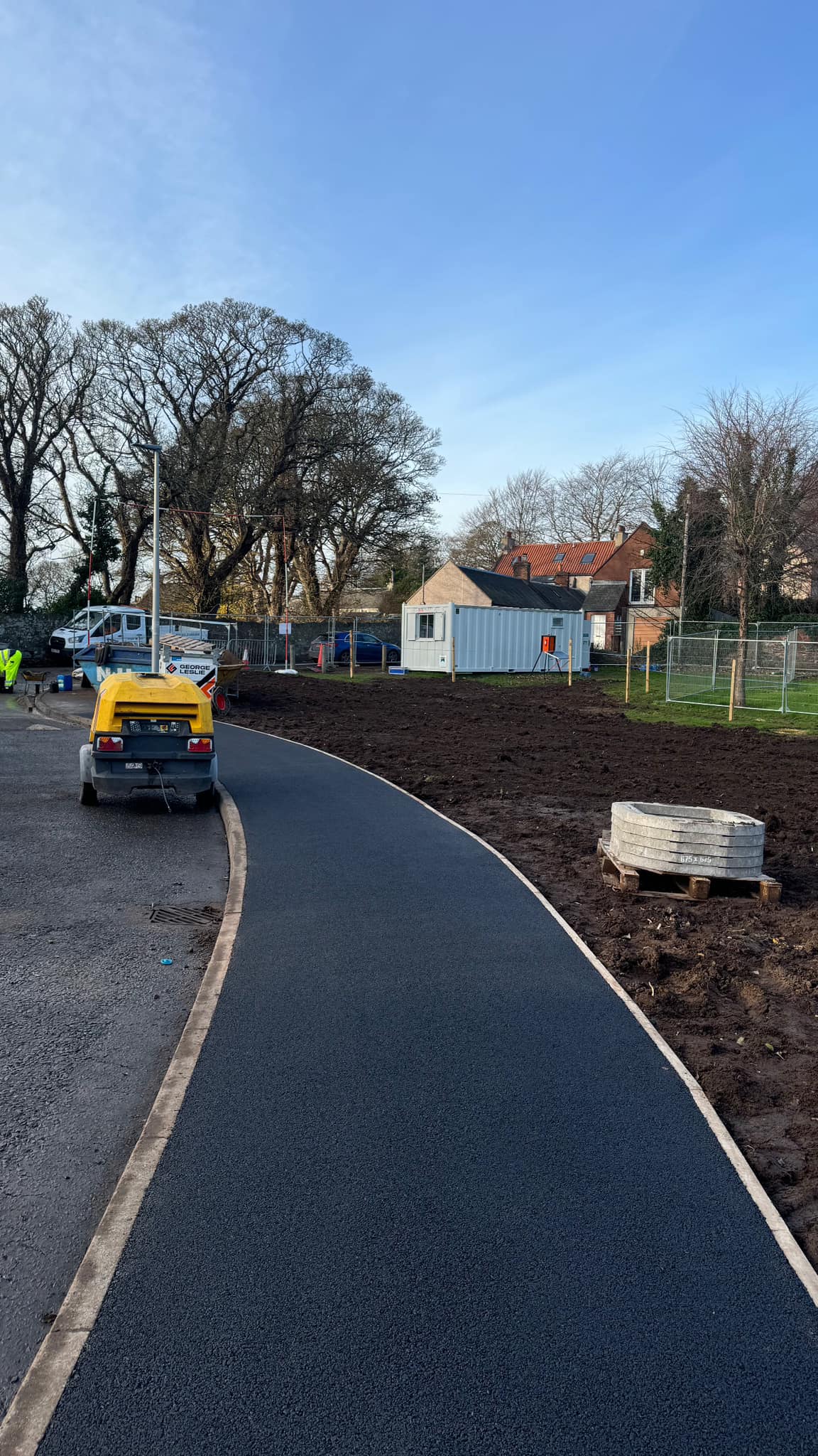 Pavement Reinstatement Works - Dunbar, East Lothian
